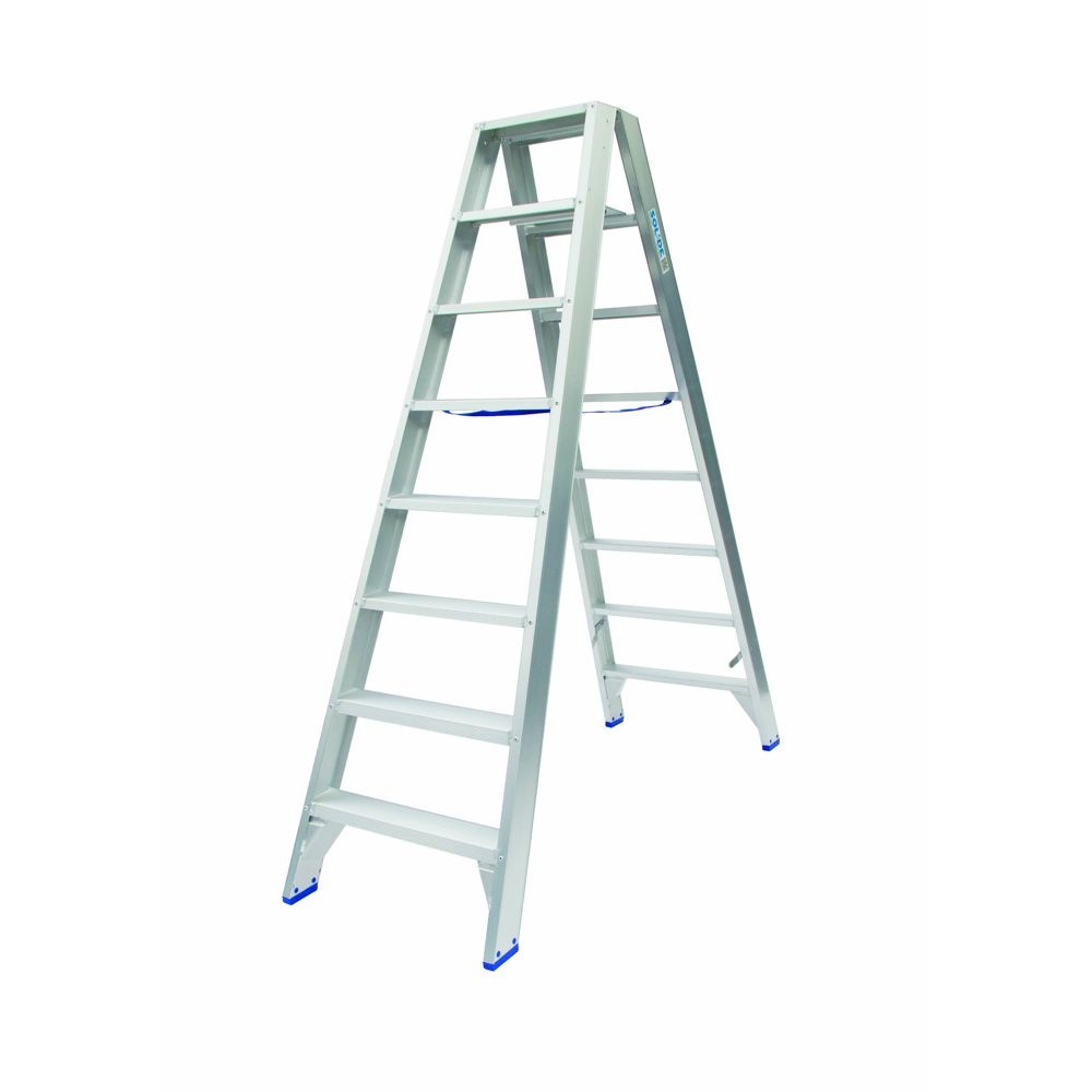 SOLIDE LADDER MOD.DT 2X8TR DUBBEL 2M