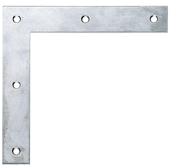 ALBERTS HOEKIJZER PLAT INOX 120X120X20MM