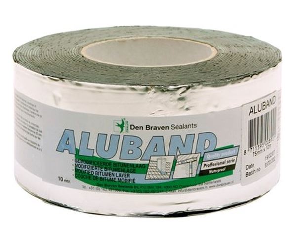 ZWALUW ALUBAND 75MM 10M