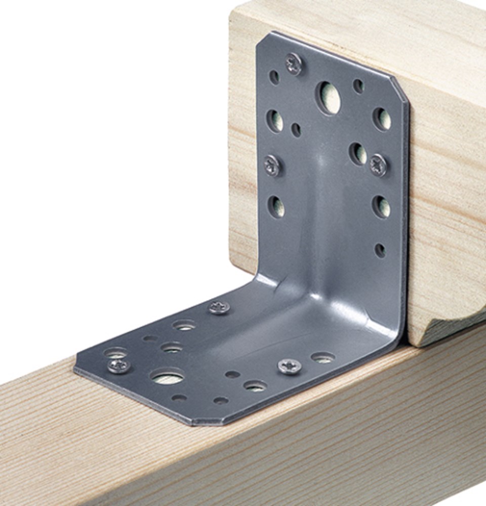 EQUERRE RENFORCEE INOX 90X90X65X2,5MM 33